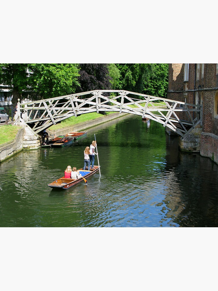 "Mathematical Bridge, Cambridge" Art Print for Sale by MikePaget ...