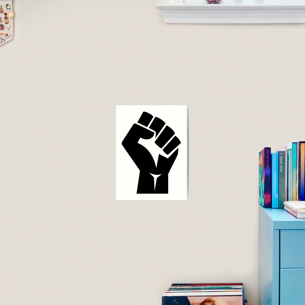 "Raised Fist" Art Print by CLRPhoto | Redbubble