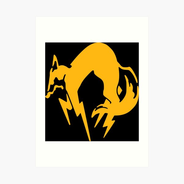 "Metal Gear Solid - FOX Logo" Art Print for Sale by Fireseed-Josh ...