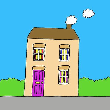 "Congratulations Your Mortgage Home Loan is Paid Off Cartoon House ...