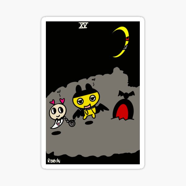 "The Devil Tamagotchi Tarot Devil Mametchi Kuridevitchi Devilgotchi ...