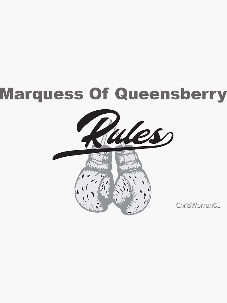 What Are The Marquess Of Queensberry Rules at Theresa Chapa blog