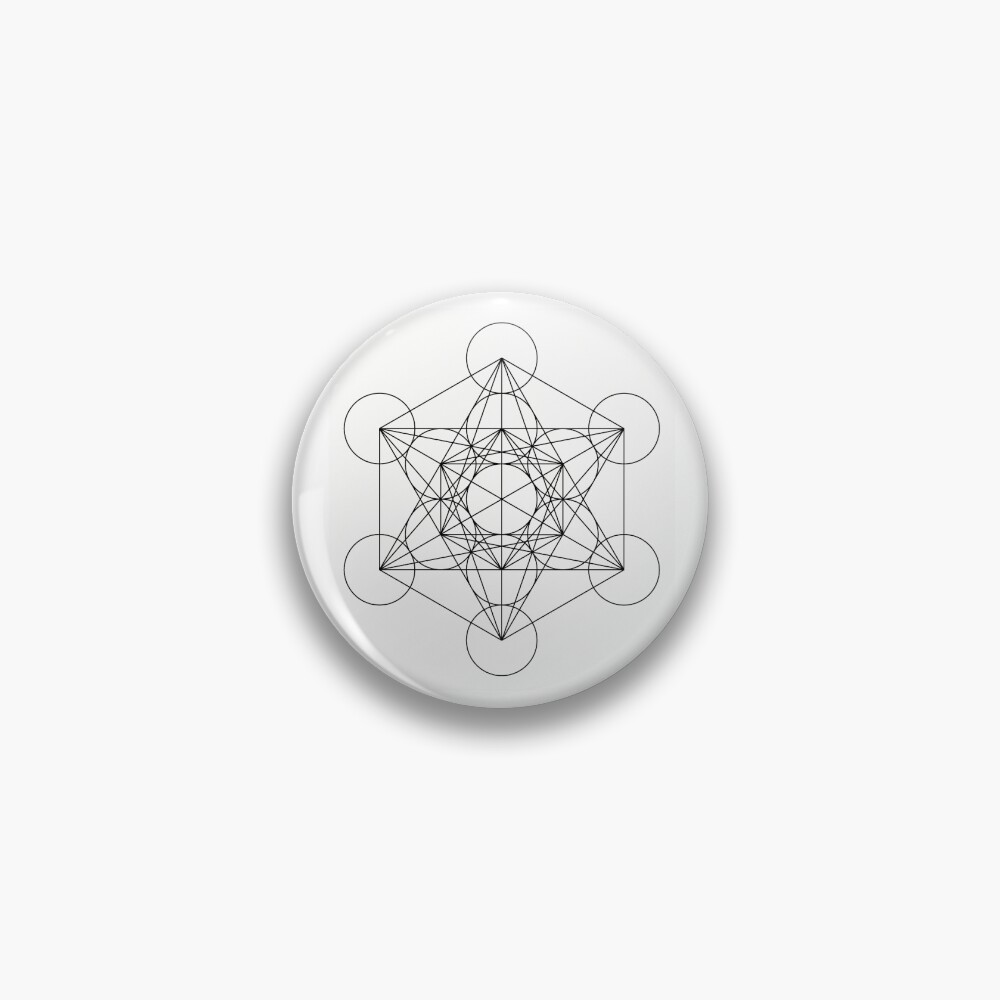 "Metatron's Cube" Sticker by neue-erde | Redbubble