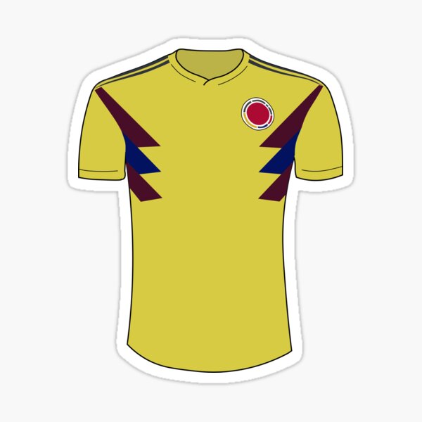 "Columbia retro kit" Sticker by DanDobsonDesign | Redbubble