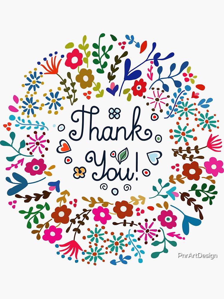 "Floral Thank You Design | Elegant Thank You Typography | Aesthetic ...