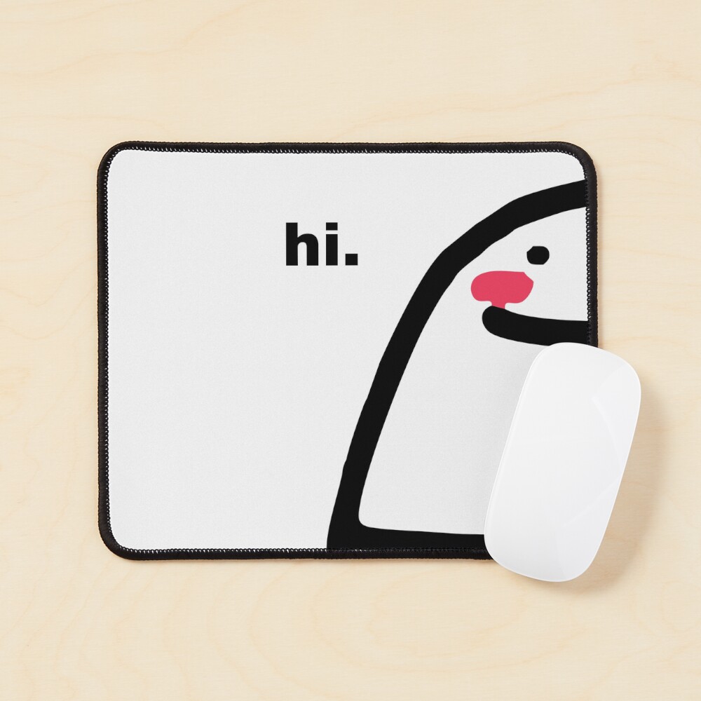 "Shy Flork, hi." Sticker for Sale by JenniferM98 | Redbubble