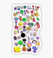 Bfdi: Stickers | Redbubble
