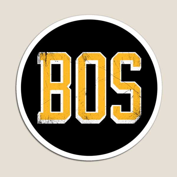 "BOS - block abv - 7" Magnet for Sale by SaturdayACD | Redbubble