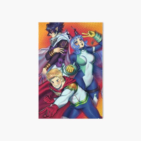 "BNHA Big Three" Art Board Print by ElianaAriel | Redbubble
