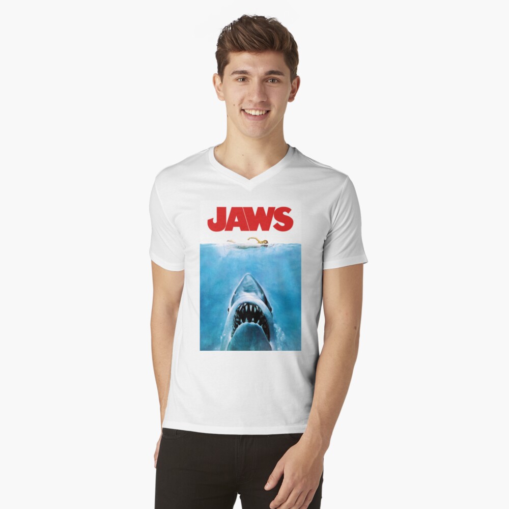 "Jaws" Sticker for Sale by socrazy3 | Redbubble