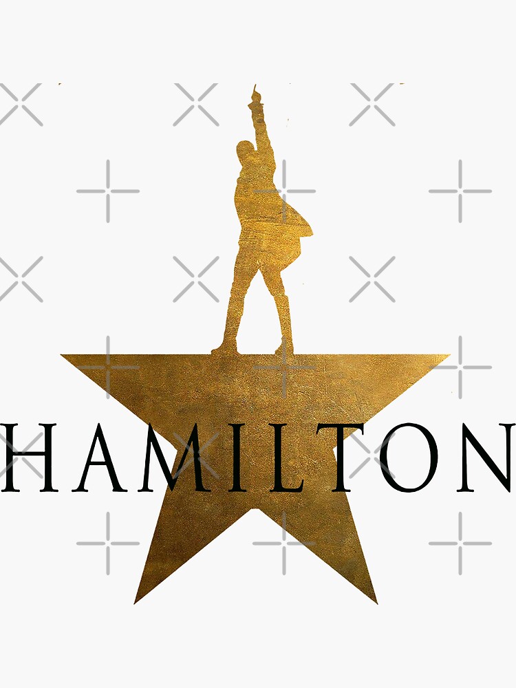 "Hamilton the Musical " Sticker for Sale by dea-designdepot | Redbubble