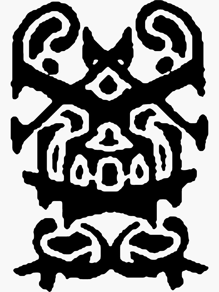 "Cex Bat Skull Totem Logo" Sticker for Sale by somefool | Redbubble