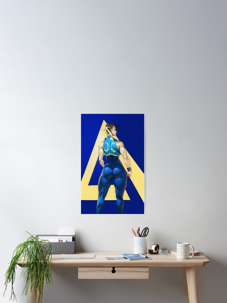 "Chun-Li (Alpha ver)" Poster for Sale by JoshuaKWard | Redbubble