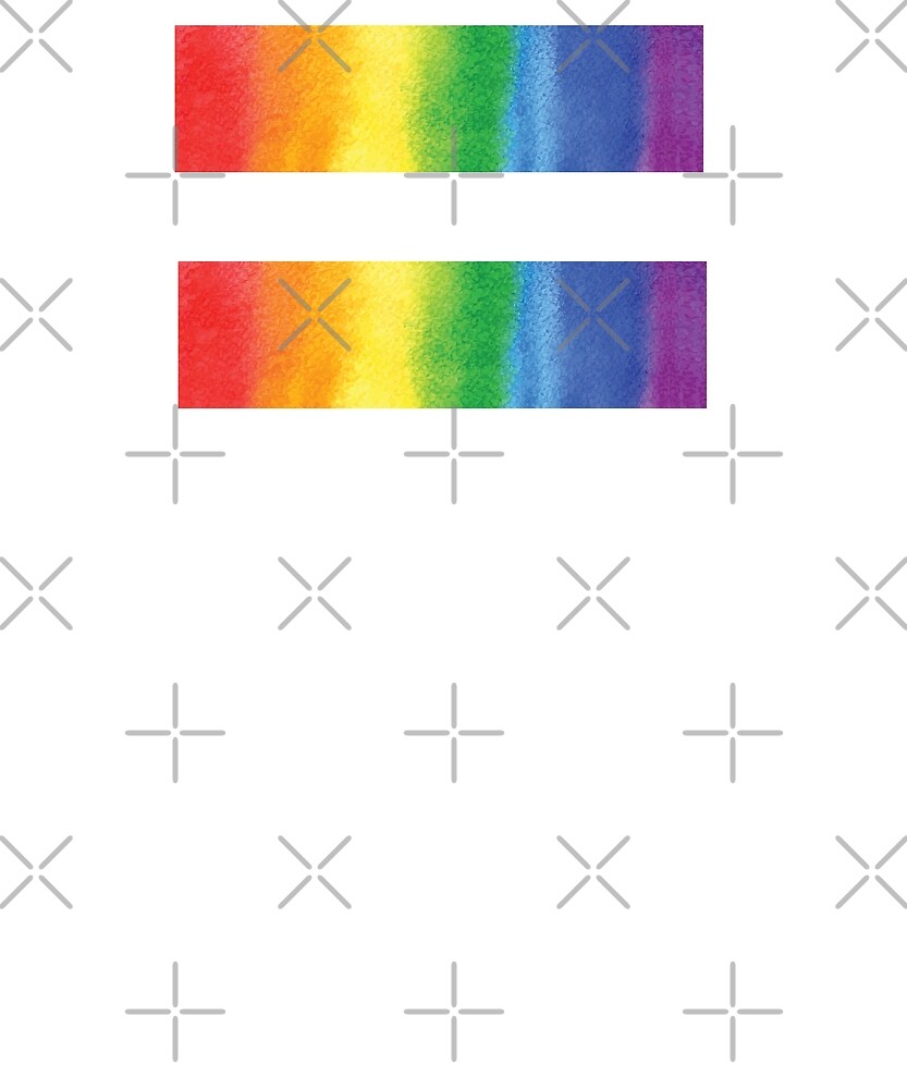 "Rainbow Equal Sign Graphic Rainbow Flag LGBTQ Equality Symbol for Gay ...