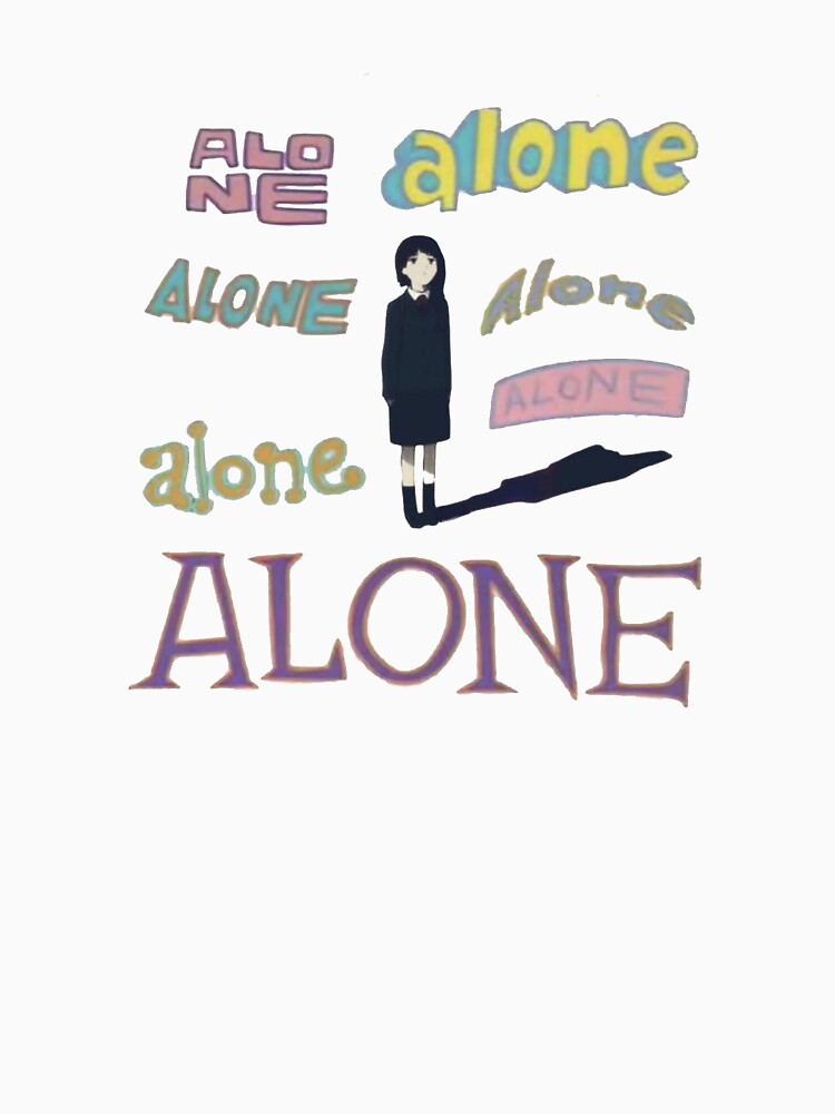 "Serial Experiments Lane lonely" T-shirt for Sale by Kabuk | Redbubble ...