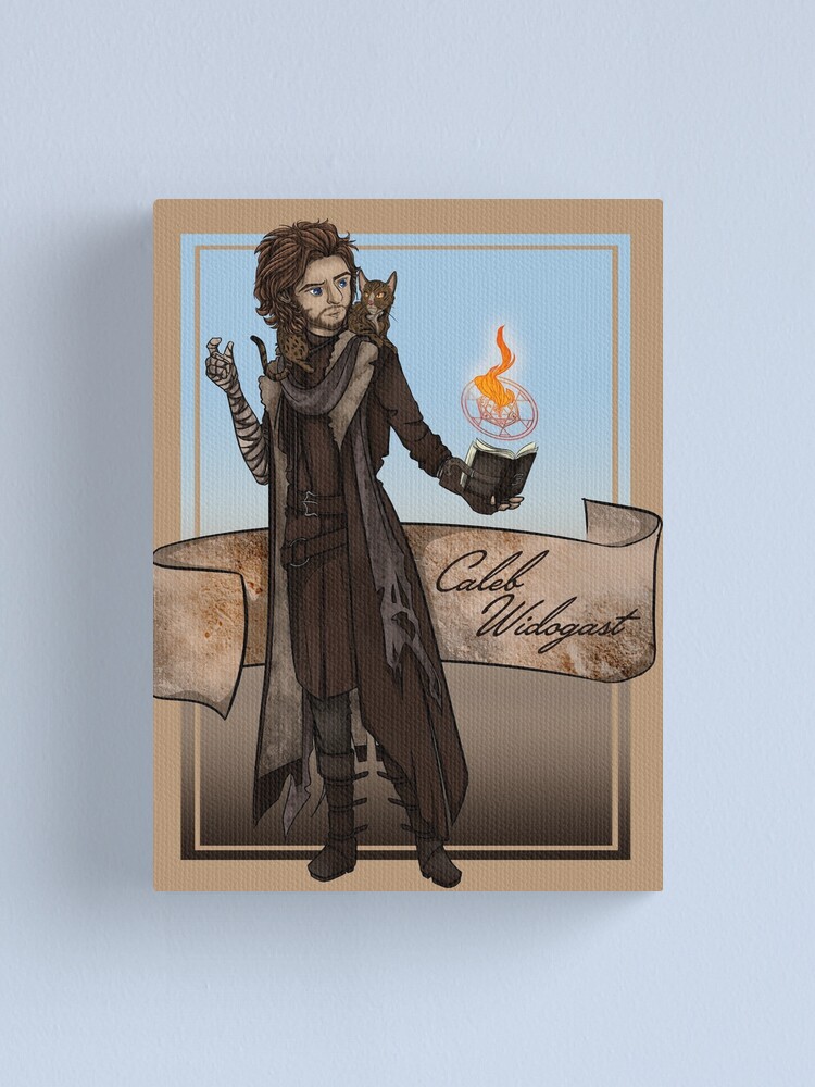 "Critical Role: Caleb Widogast" Canvas Print by timesorceror | Redbubble