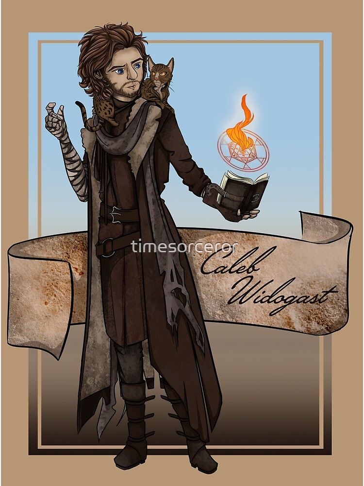 "Critical Role: Caleb Widogast" Canvas Print by timesorceror | Redbubble