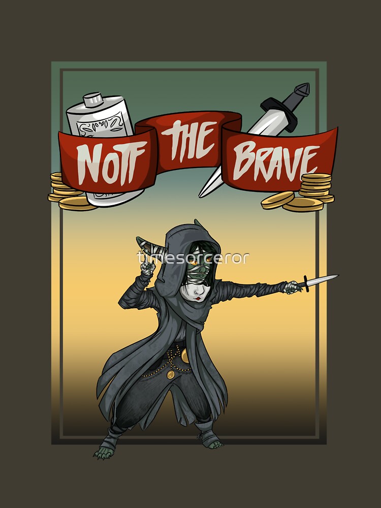 "Nott the Brave :: Character Art" T-shirt for Sale by timesorceror ...