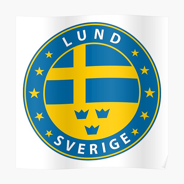 "Lund, Lund Sweden, Lund sticker, City of Sweden" Poster for Sale by ...