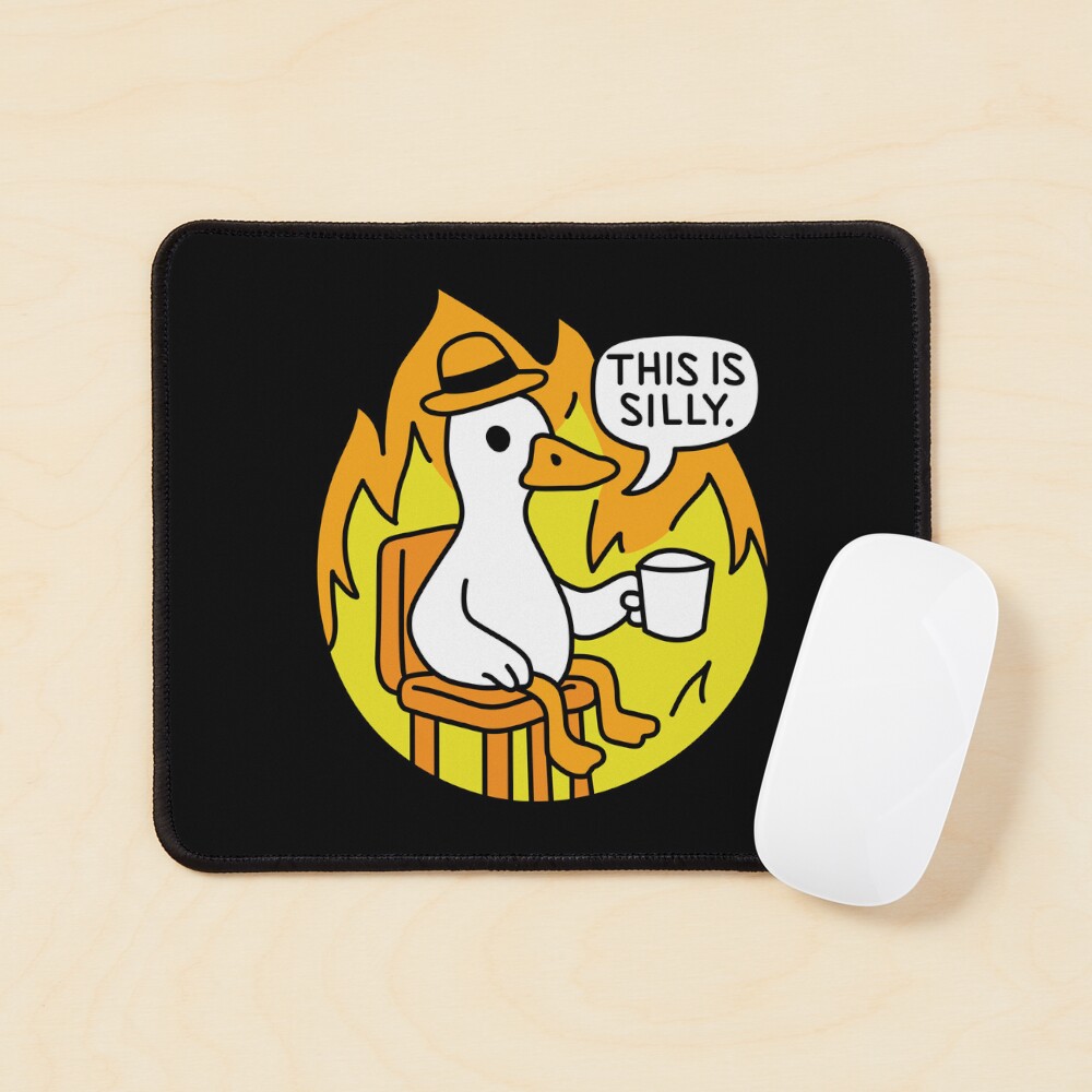 "This is Silly - Funny Meme" Sticker for Sale by Chanaika4 | Redbubble