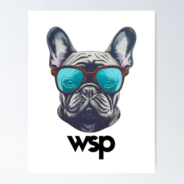 "WSP Dog Meme – Cool Gamer Dog with Shades, Funny Dog Slang Design ...