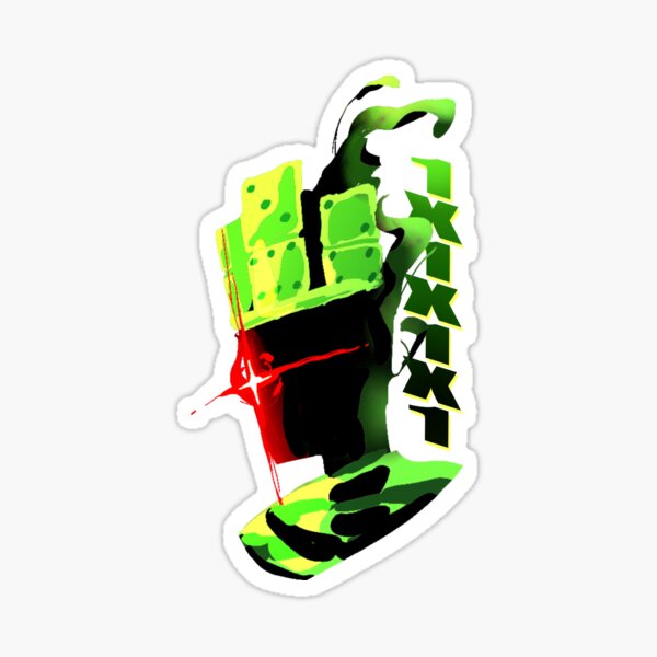 "Forsaken: 1x1x1x1 Headshot" Sticker for Sale by funnydoggg | Redbubble