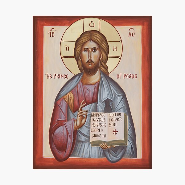 "Jesus Christ Prince of Peace" Photographic Print for Sale by ...
