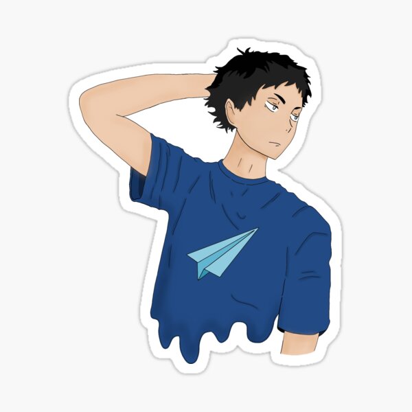 "Akaashi " Sticker for Sale by Mintytoast | Redbubble