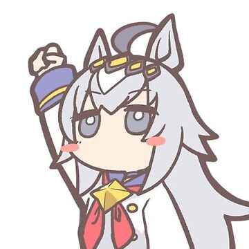 "Chibi Oguri Cap" Sticker for Sale by Monadupon | Redbubble