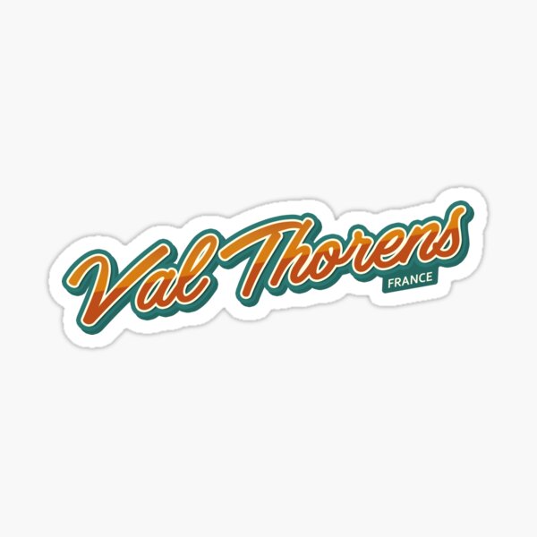 Val Thorens Stickers | Redbubble