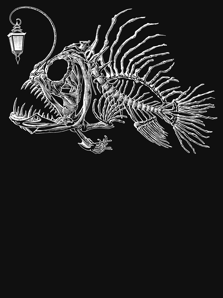 ""Angus" The Anglerfish" Classic T-Shirt for Sale by TheCollywobbles ...