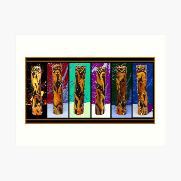 Lámina artística «Totem II: The Trossle-Pole Sense-a-jour; Angulo este ...