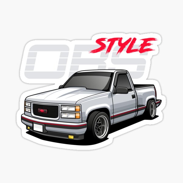 "OBS GMC Style Bagged" Sticker by Lowtirecullture | Redbubble