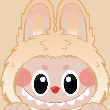 "Labubu Soymilk Peeker v2" Sticker for Sale by Diyanggostyle | Redbubble