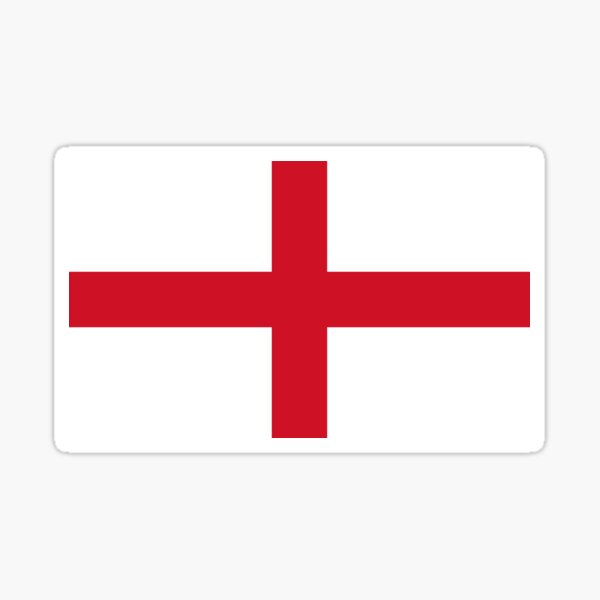 "England Flag" Sticker for Sale by KingClothes | Redbubble