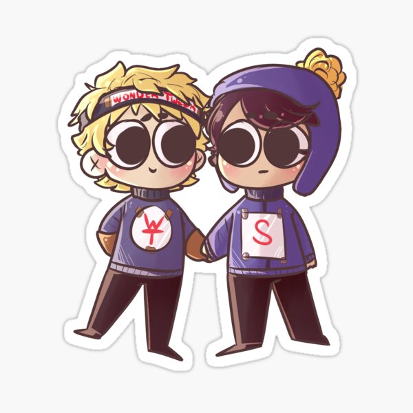 "Tweek and Craig sticker" Sticker for Sale by Ketchup-Trash | Redbubble