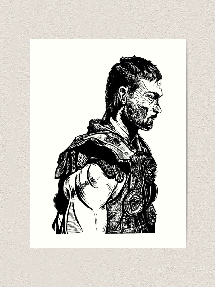 "Spartacus" Art Print by moosesquirrel | Redbubble