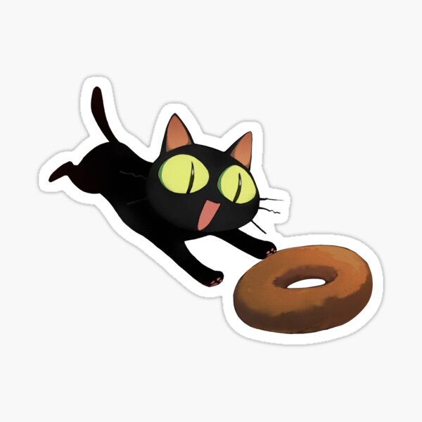 "Trigun Cat" Sticker for Sale by bebopamon | Redbubble