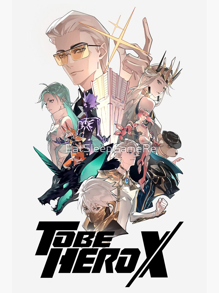 "TO BE HERO X - Alternative 02 (4k UHD)" Sticker for Sale by ...