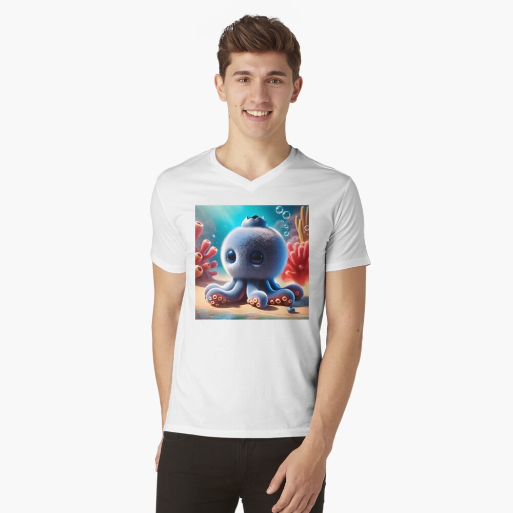 "Blueberrinni Octopussini – Cute Blueberry-Headed Octopus Brainrot Meme ...