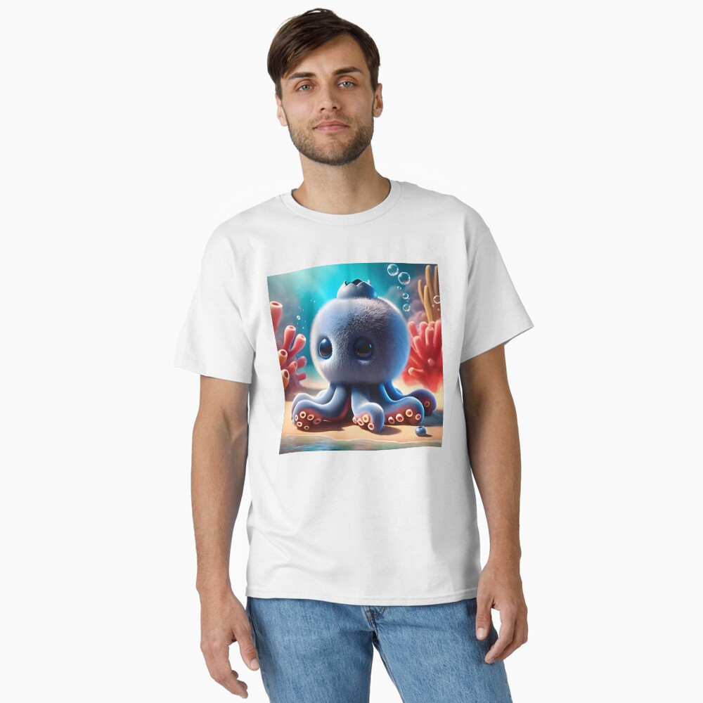 "Blueberrinni Octopussini – Cute Blueberry-Headed Octopus Brainrot Meme ...