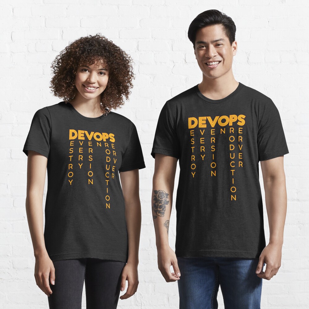 "DEVOPS - The real definition of DEVOPS" T-shirt for Sale by jp-trading | Redbubble | devops t ...