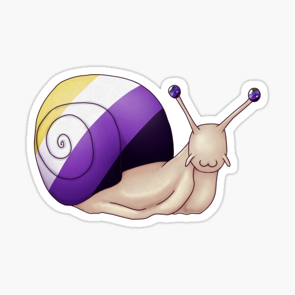 Clings snaill bee trans pride stickers Paper & Party Supplies etna.com.pe