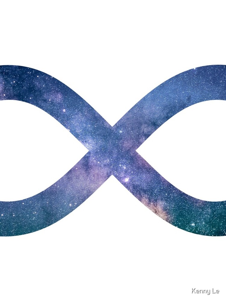 "Galaxy Science Match Infinity Symbol " iPhone Case for Sale by ...