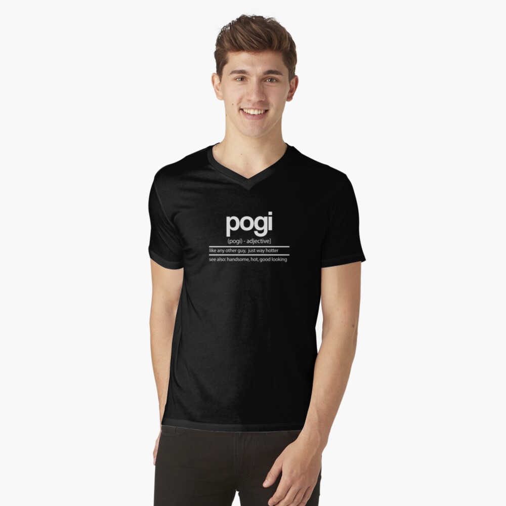 "Pogi Funny Filipino Pinoy Definiton Joke T-Shirt" Classic T-Shirt for ...