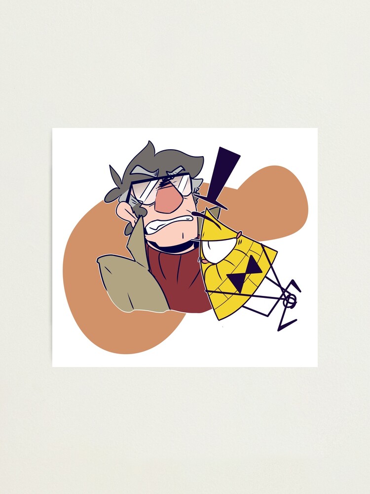 "Gravity Falls- Stanford and Bill" Photographic Print by Shadehlyne ...