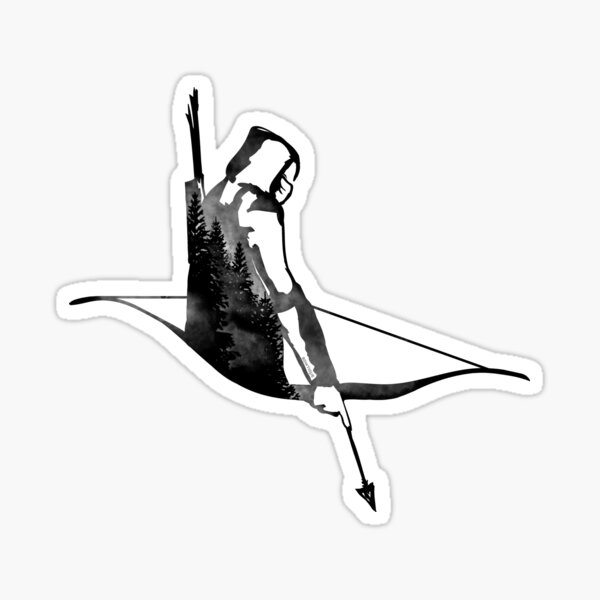 "Strider (Archery by BOWTIQUE)" Sticker by BOWTIQUE | Redbubble