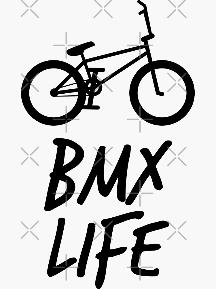 "BMX Life" Sticker by Jailboticus | Redbubble