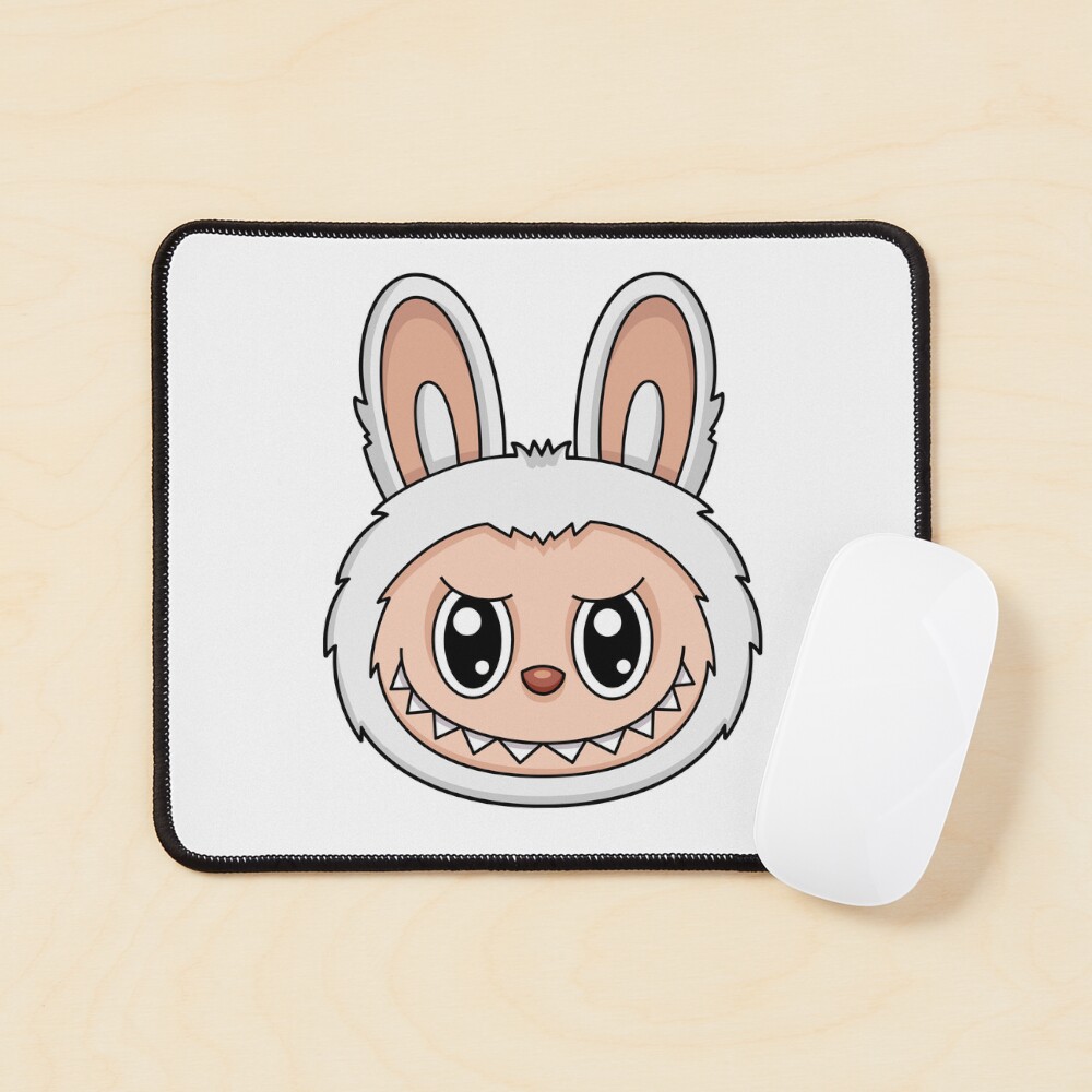 "Labubu White Snow Cute Character" Sticker for Sale by BurgerBites ...