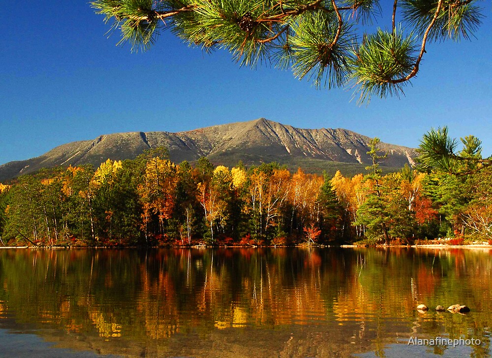 "Autumn Baxter Mt. Katahdin" by Alana Ranney | Redbubble